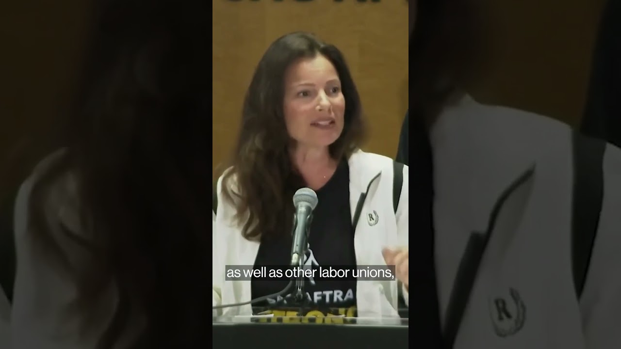 SAG President Fran Drescher Speaks on Hollywood Actors Strike - The ...