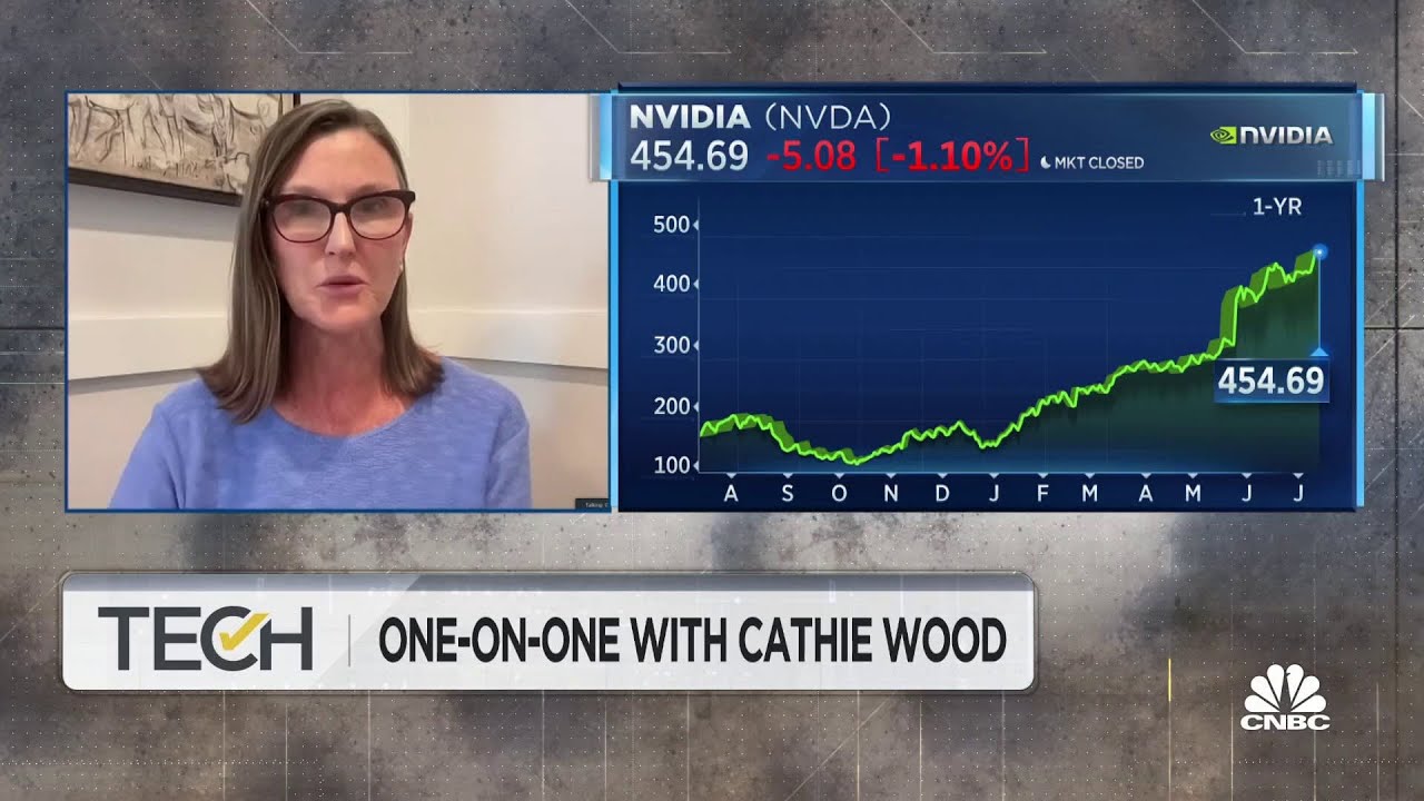ARK's Cathie Wood: Nvidia is an incredible A.I. play and is priced ...