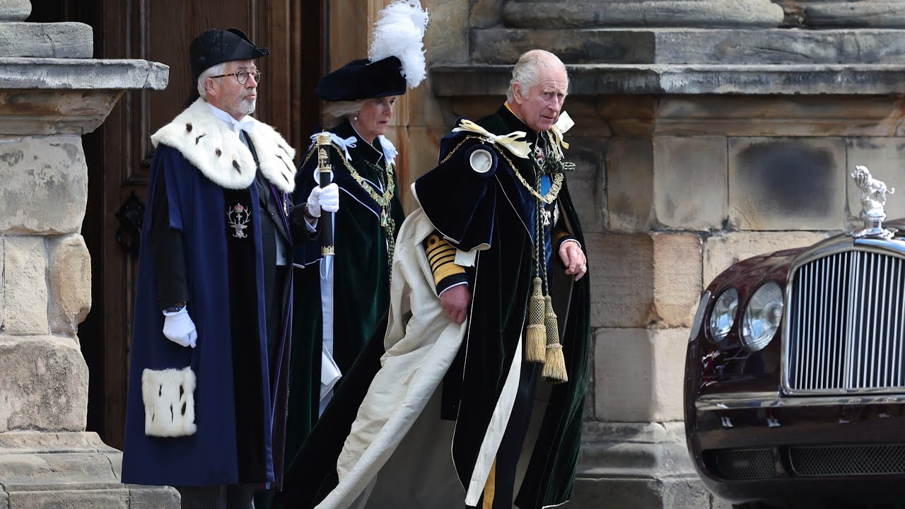 King Charles receives Scottish Crown Jewels in honour marking ...