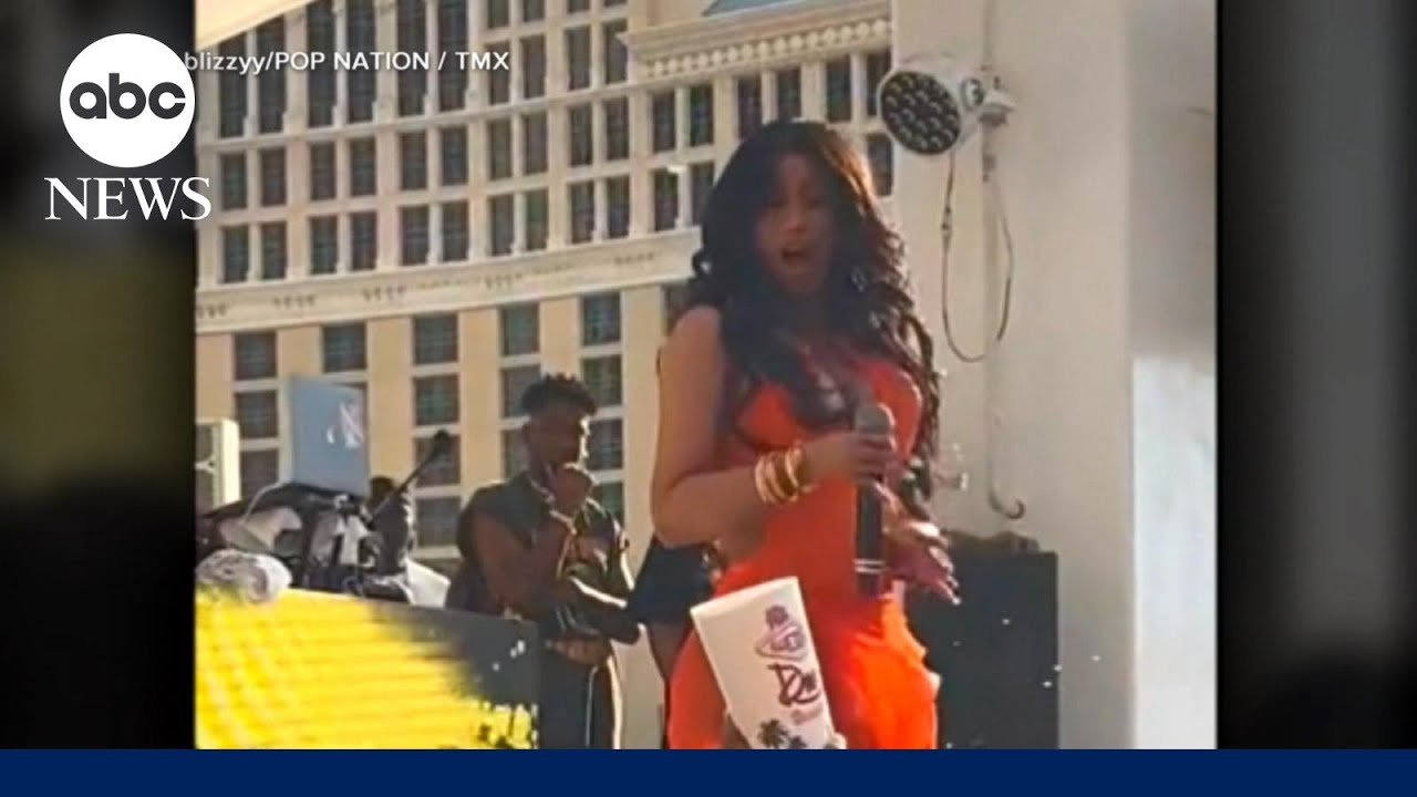 Cardi B speaks out after video shows her throwing her microphone at ...