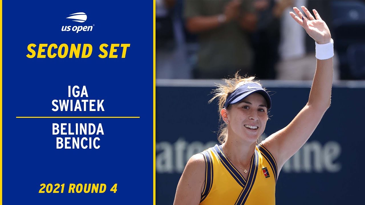 Iga Swiatek vs. Belinda Bencic Second Set | 2021 US Open Round 4 - The Global Herald