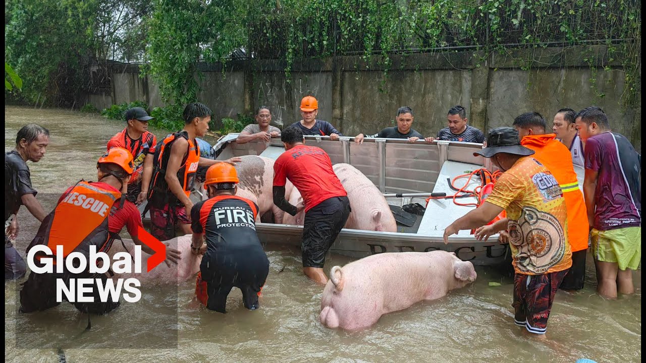 Typhoon Doksuri hits Taiwan after battering northern Philippines with ...