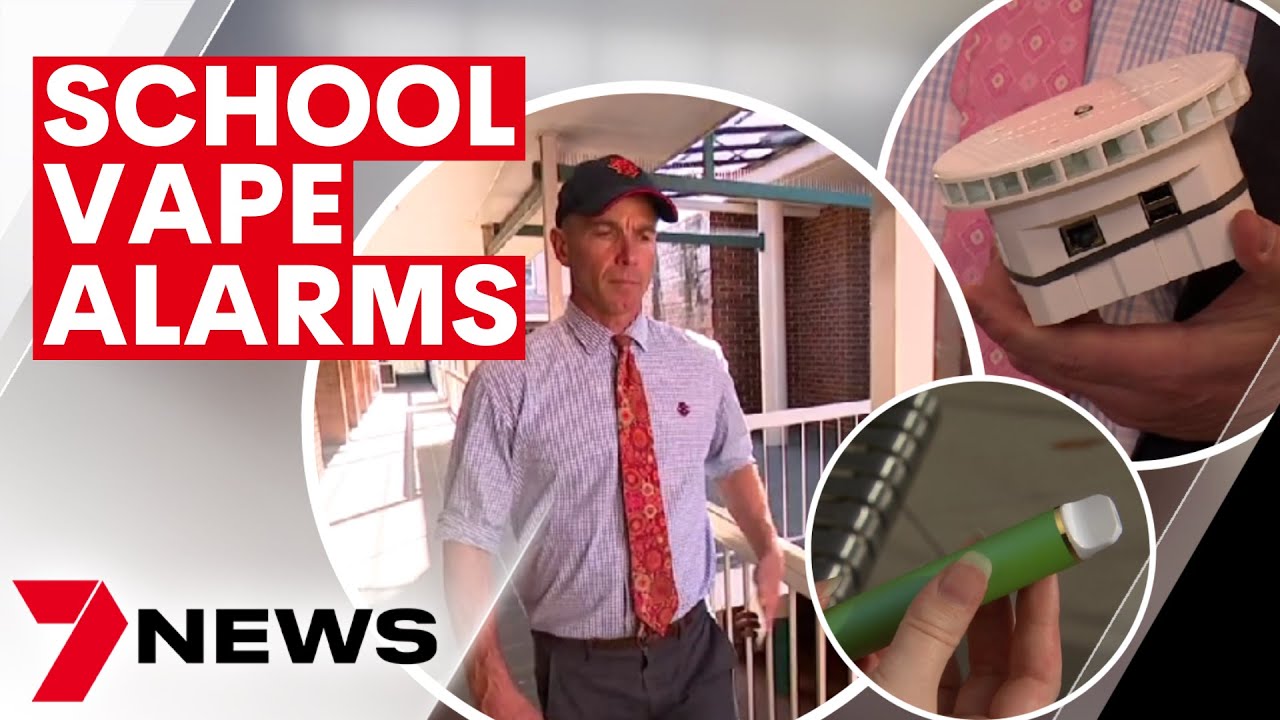 Vape detectors being installed in school toilet blocks | 7NEWS - The ...