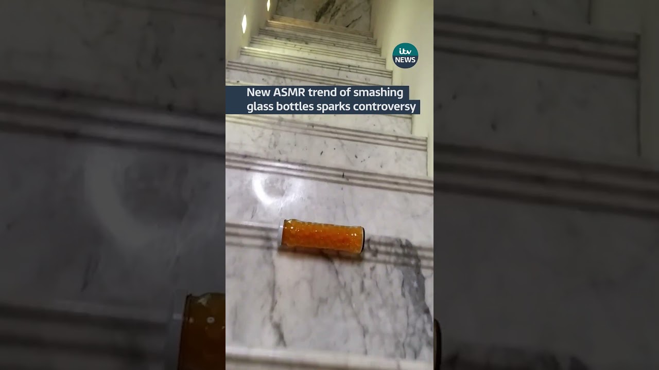 New ASMR trend of smashing glass bottles sparks controversy - The ...
