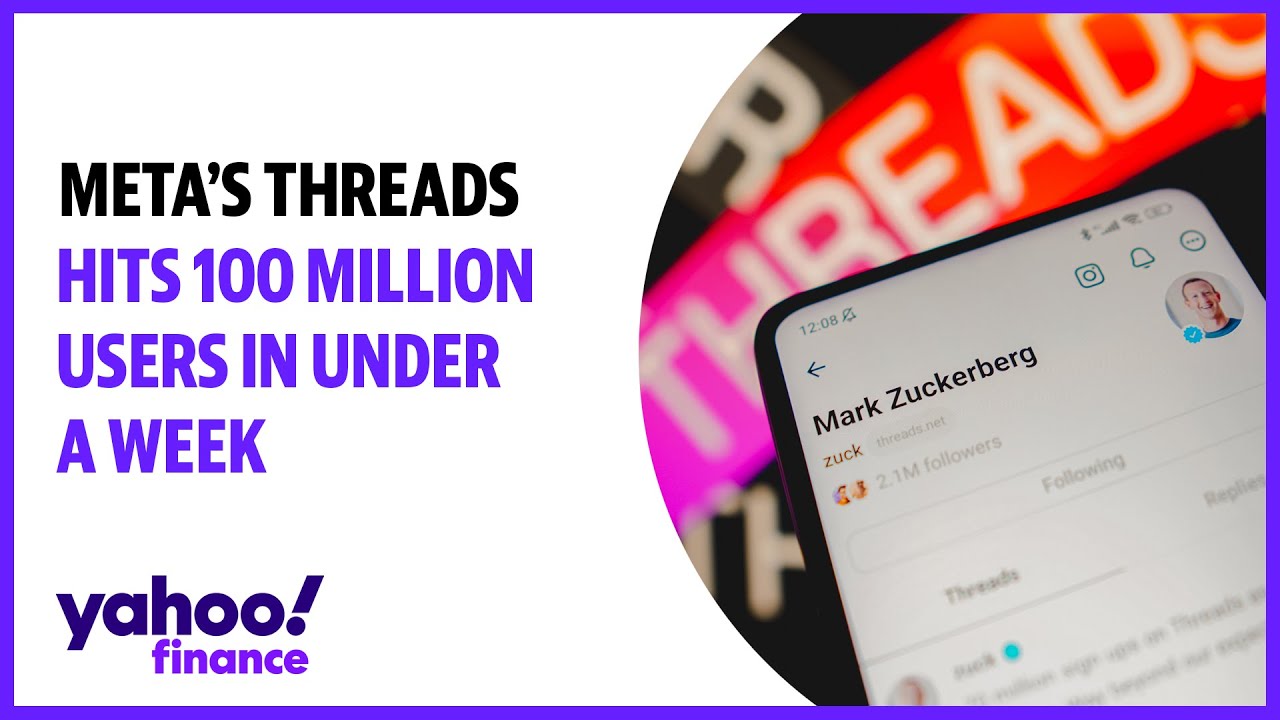Meta's Threads hits 100 million users in under a week - The Global Herald