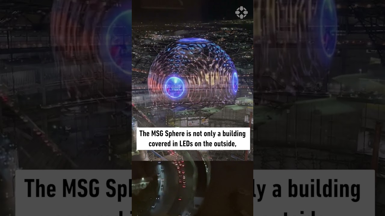 The giant sphere freaking people out in Las Vegas #shorts - The Global ...