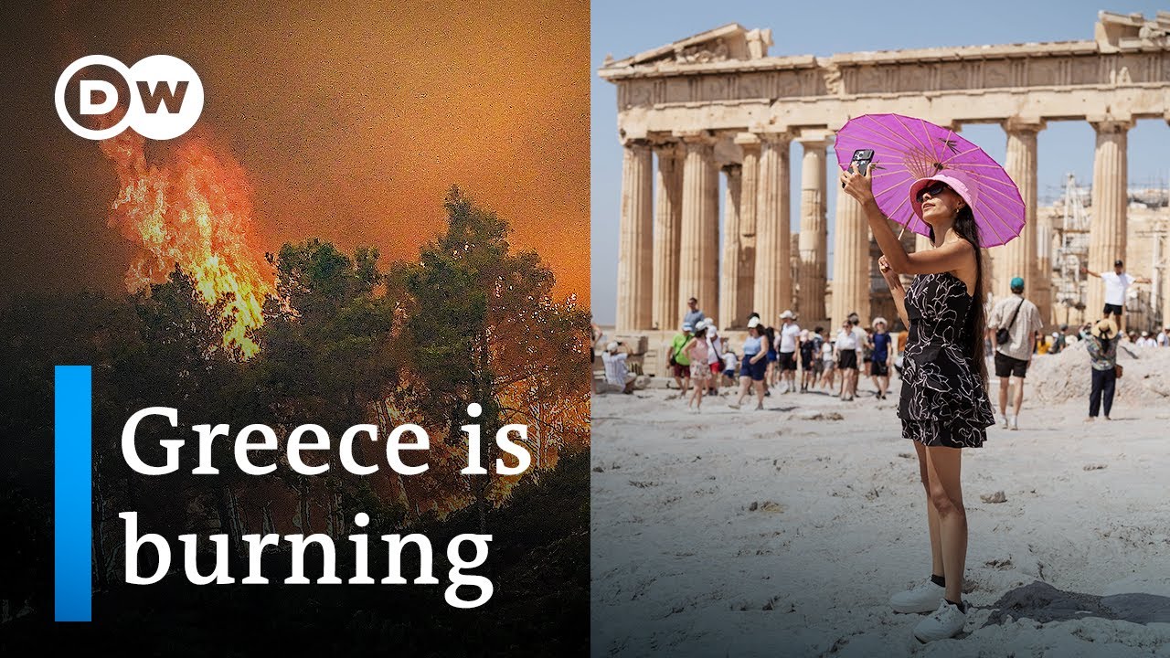 Forests and tourists burn up in Greece's longest heat wave ever | DW News - The Global Herald