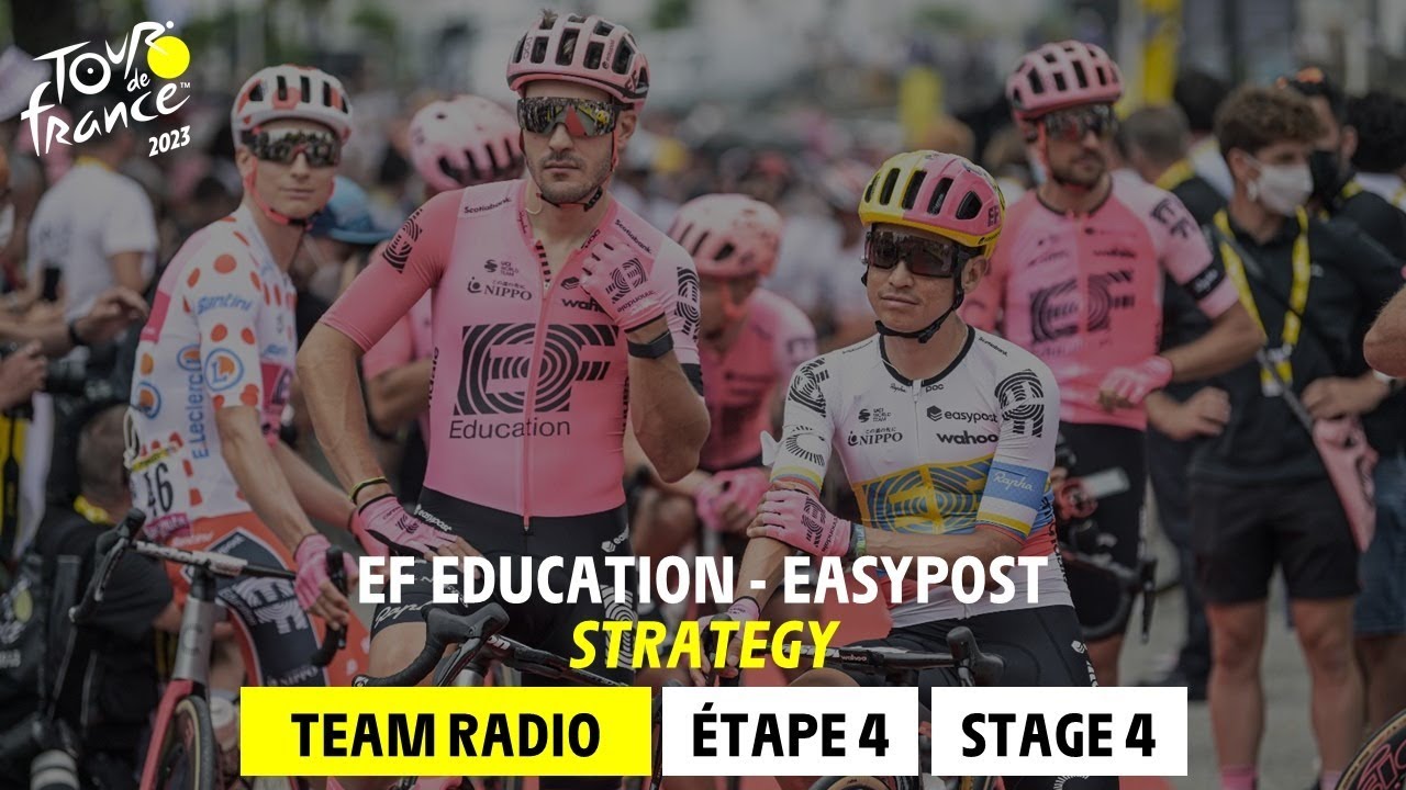 EF Education EasyPost - Strategy - Stage 4 - Tour de France 2023 - The ...