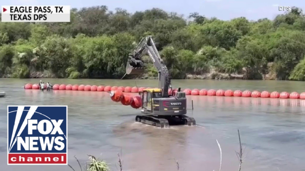 Texas installs floating border wall - The Global Herald