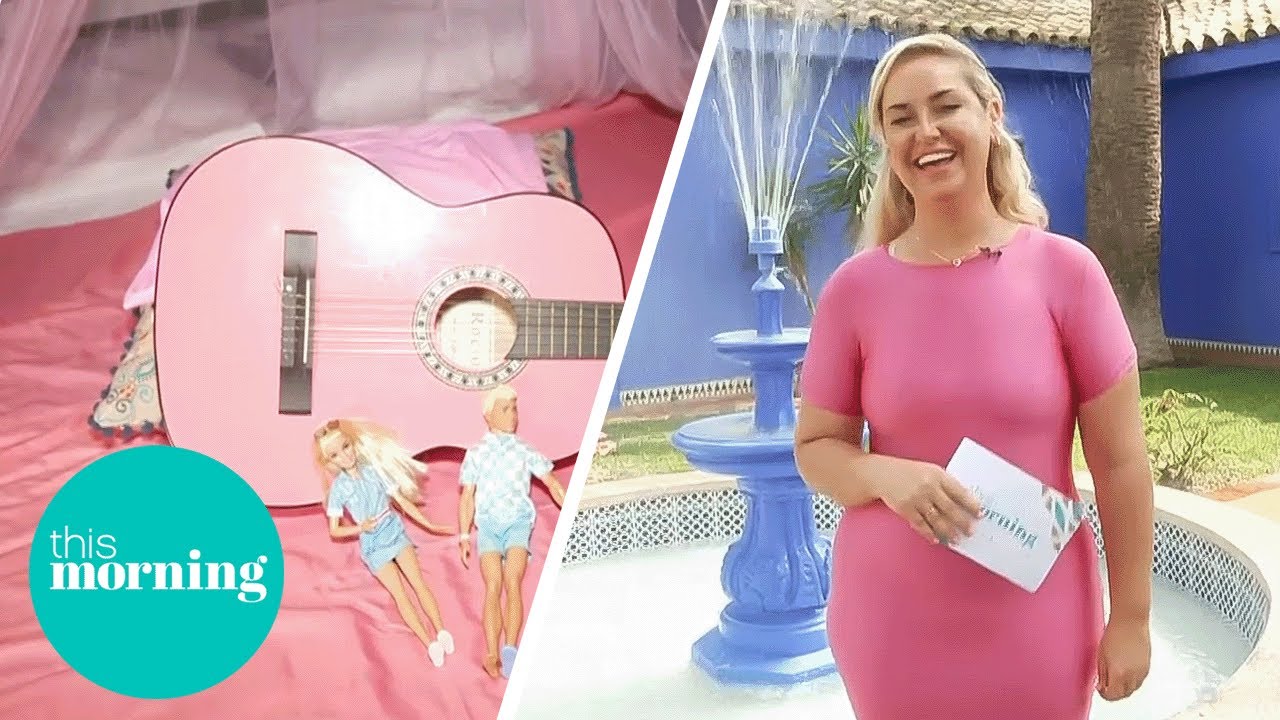 Josie Explores The Barbie-Inspired Villa Covered In Pink! | This ...