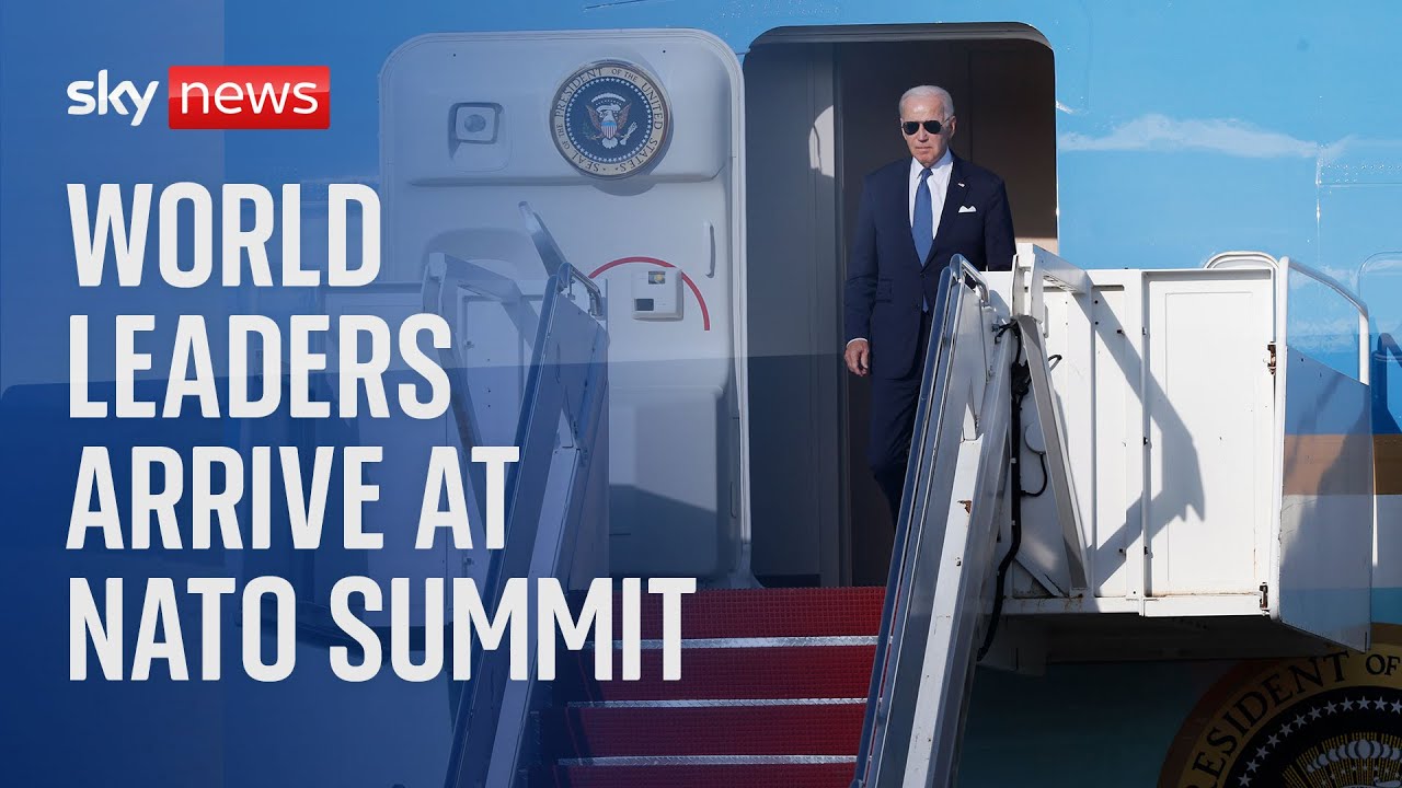 Watch live: World leaders arrive at NATO Summit - The Global Herald