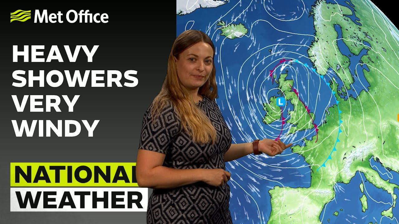 14/07/23 – Windy with heavy showers – Evening Weather Forecast UK – Met ...