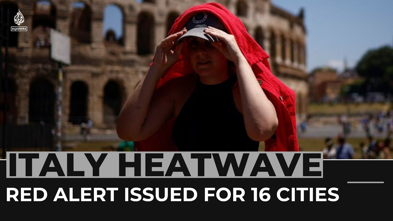 Italy heatwave: ‘Extreme’ health warning issued for 16 cities - The ...