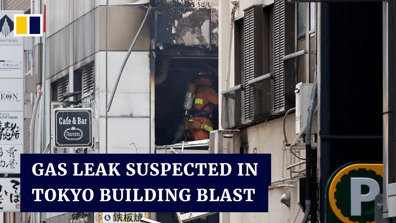 Building explosion in downtown Tokyo injures at least 4 people - The ...