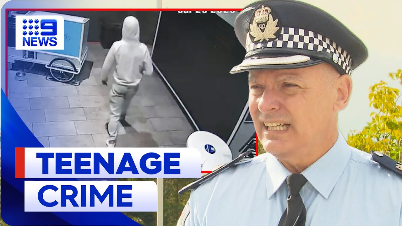 Four teenagers charged over alleged crime spree and car chase in ...