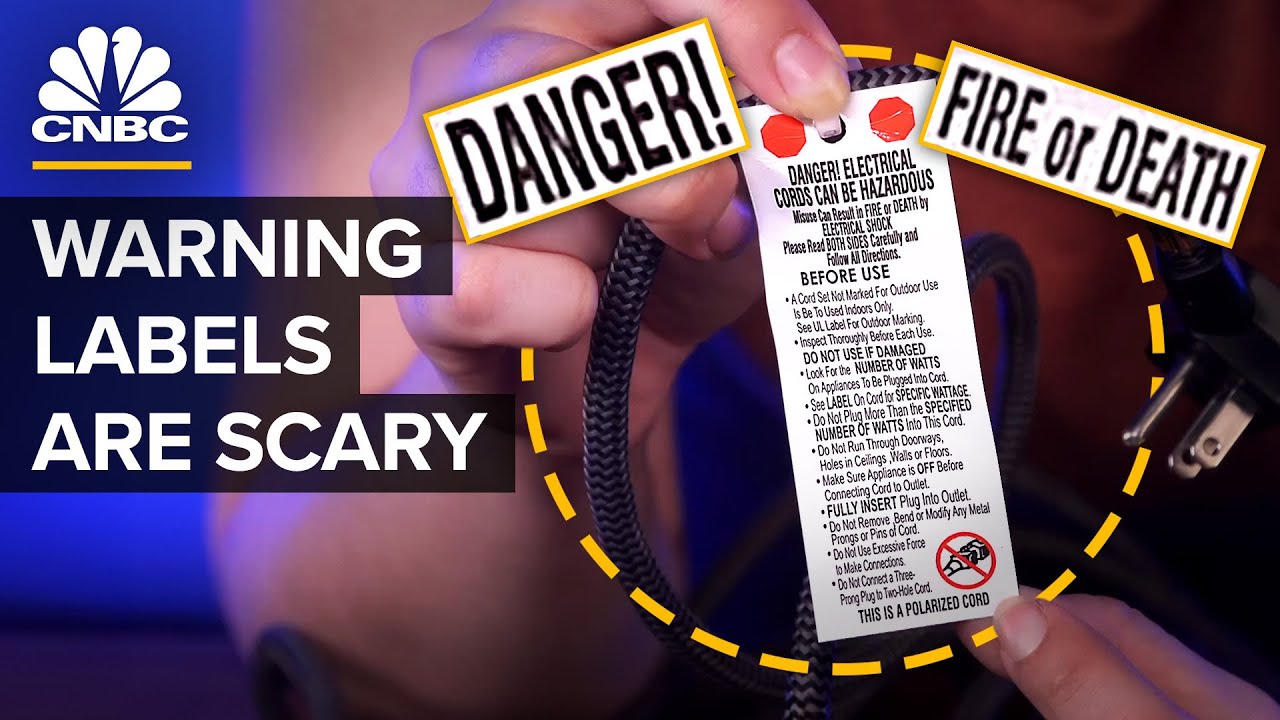 Why Warning Labels Are So Scary - The Global Herald