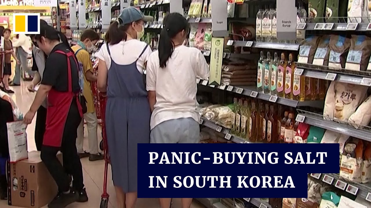 South Koreans panic-buy salt before Japan releases treated Fukushima ...