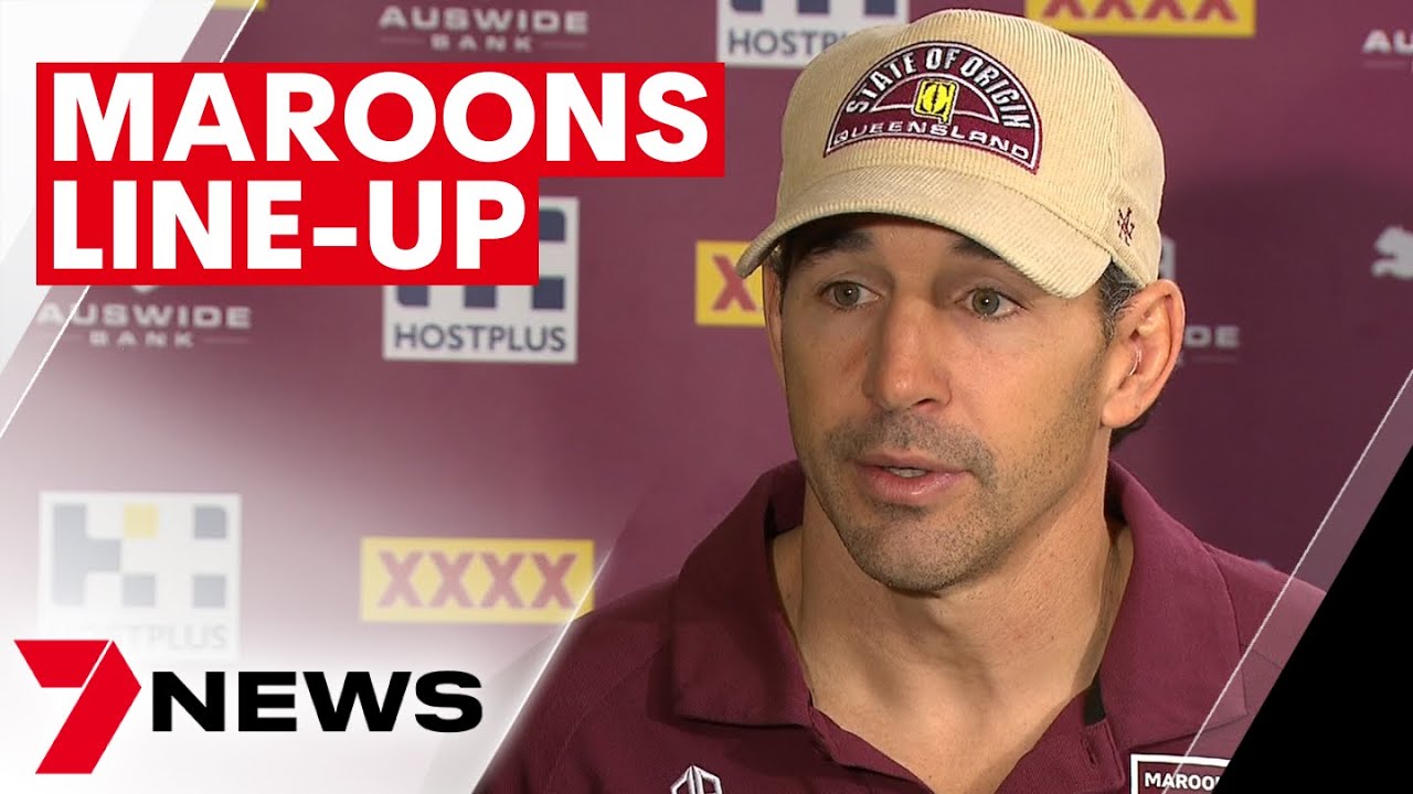 Queensland Maroons unveil team line-up for State of Origin Game III in ...