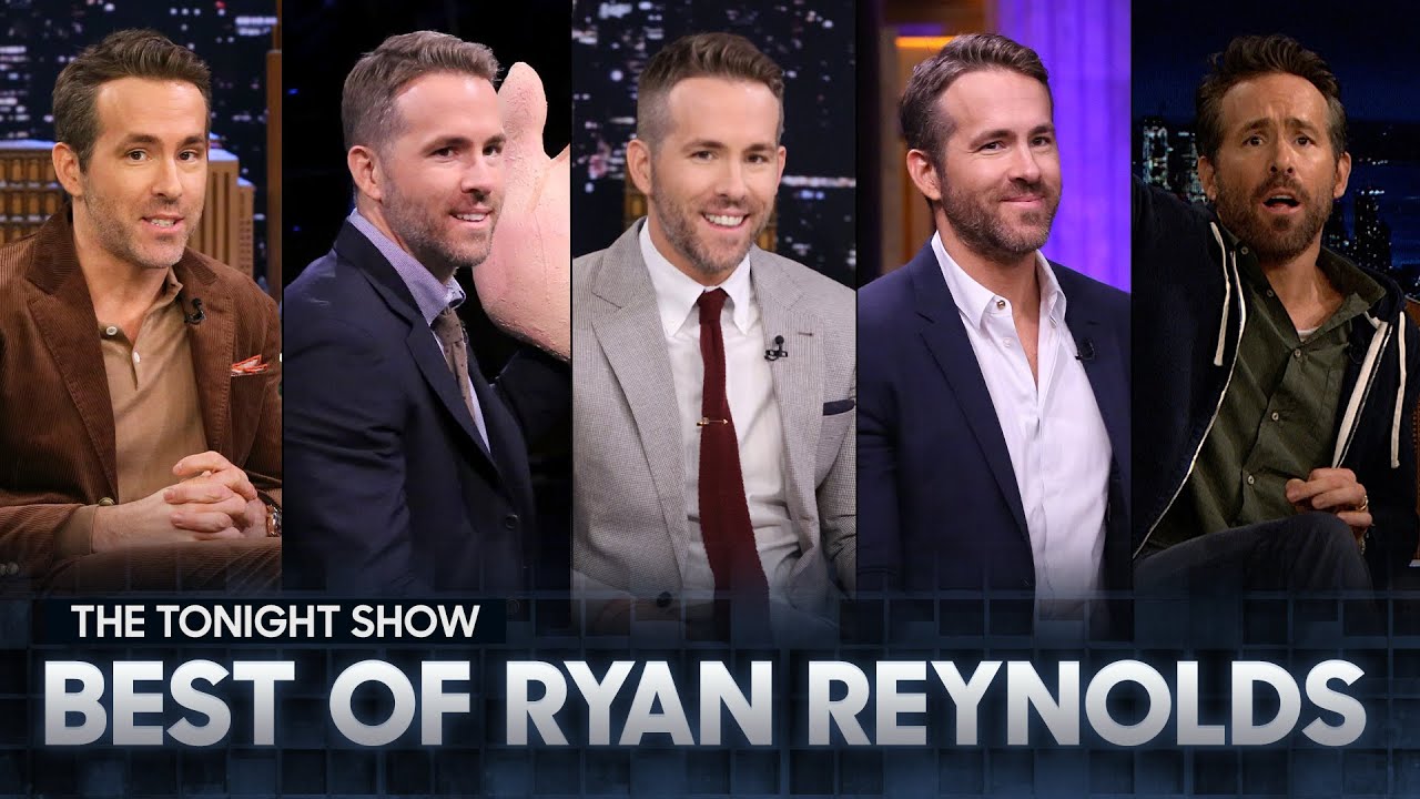 The Best of Ryan Reynolds | The Tonight Show Starring Jimmy Fallon ...