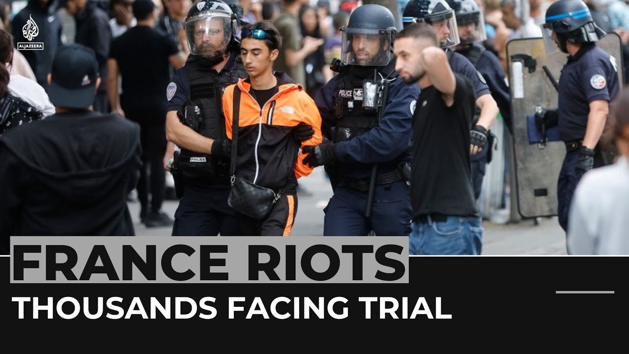 France riots: Thousands of young people detained and facing trial - The ...