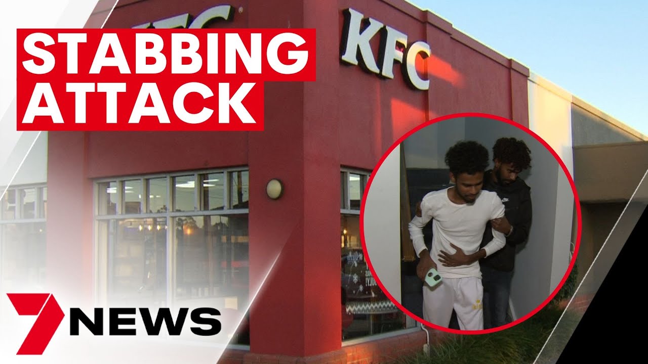 Chilling stabbing ambush in a KFC drive-thru at Sunshine | 7NEWS - The ...