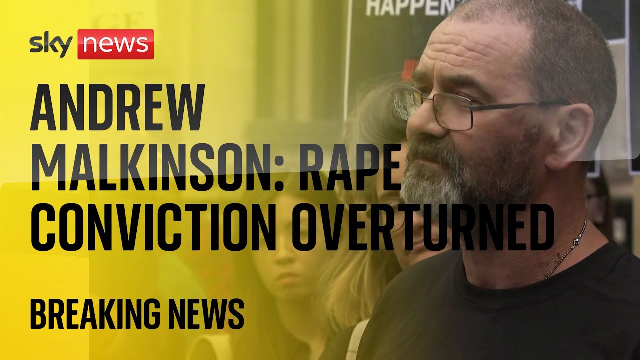 Andrew Malkinson: Rape conviction of man who spent 17 years in prison ...