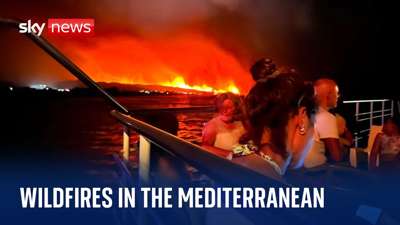 Wildfires: High temperatures and parched ground spark fires in nine ...