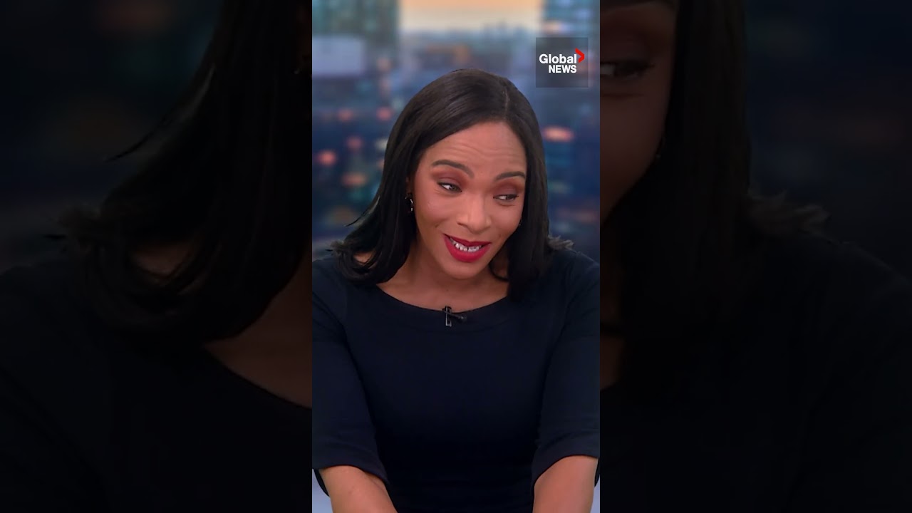 Wardrobe malfunction: Global News Morning host shows off his stretchy ...
