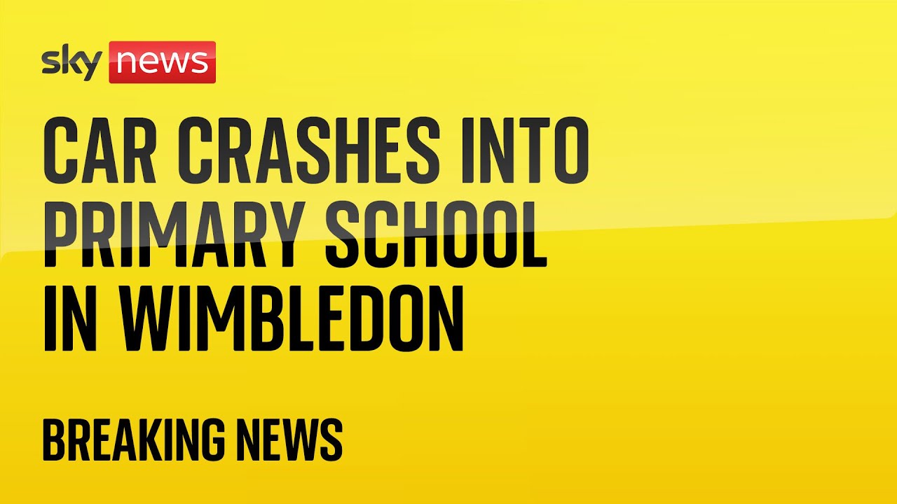 Watch live: Car crashes into primary school in Wimbledon - The Global ...
