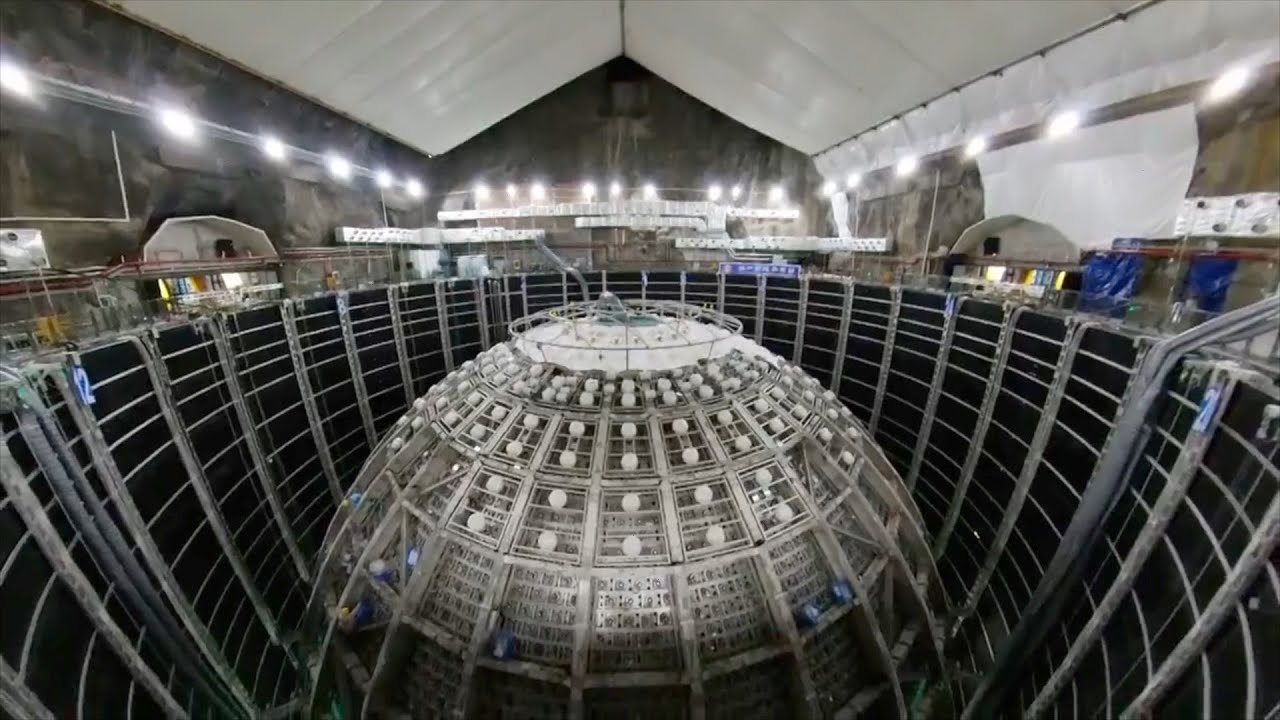 Jiangmen Underground Neutrino Observatory completes equatorial layer ...