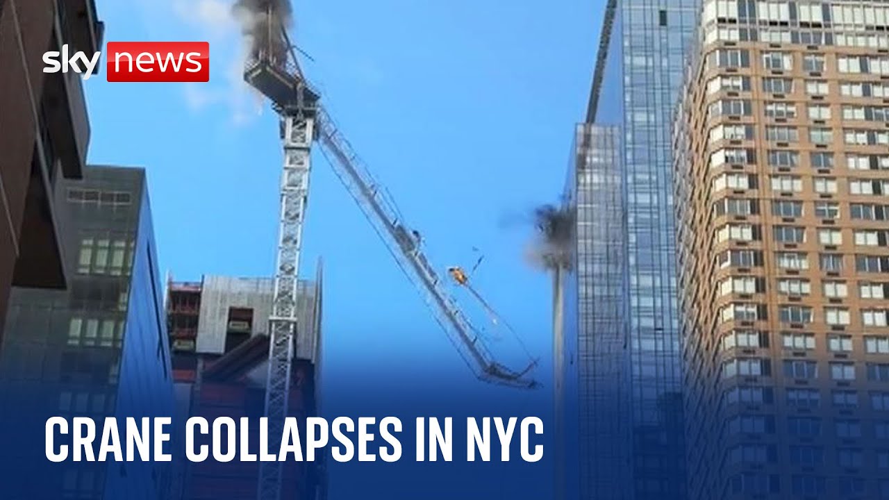 New York City crane collapses injuring at least six people - The Global ...