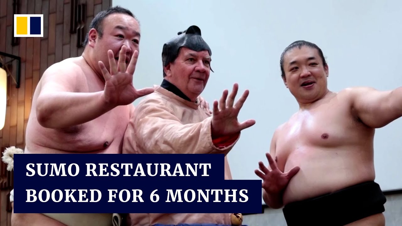 Retired sumo wrestlers fight for fun at this themed restaurant in Japan ...