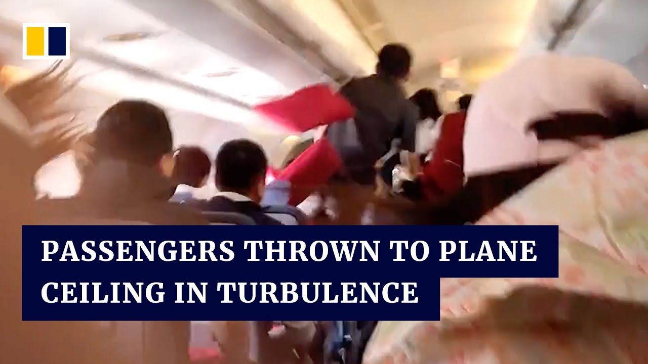 Passengers in China thrown to plane ceiling in turbulence - The Global ...