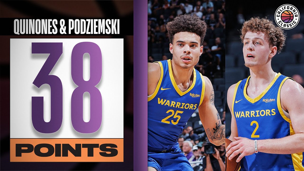 Lester Quinones (21 PTS) & Brandin Podziemski (17 PTS) Combine For 38 ...