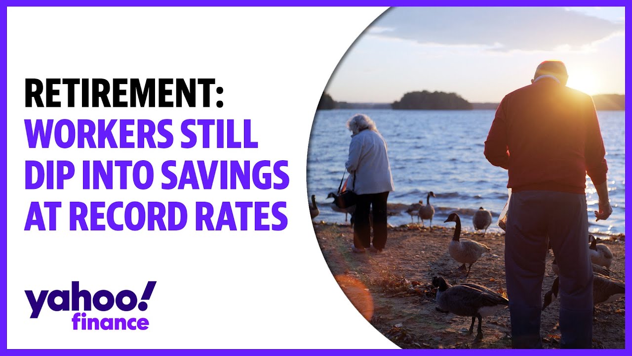 Retirement: Workers still dip into savings at record rates - The Global ...
