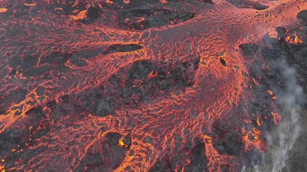 Lava Flows Following Volcanic Eruption in Iceland - The Global Herald