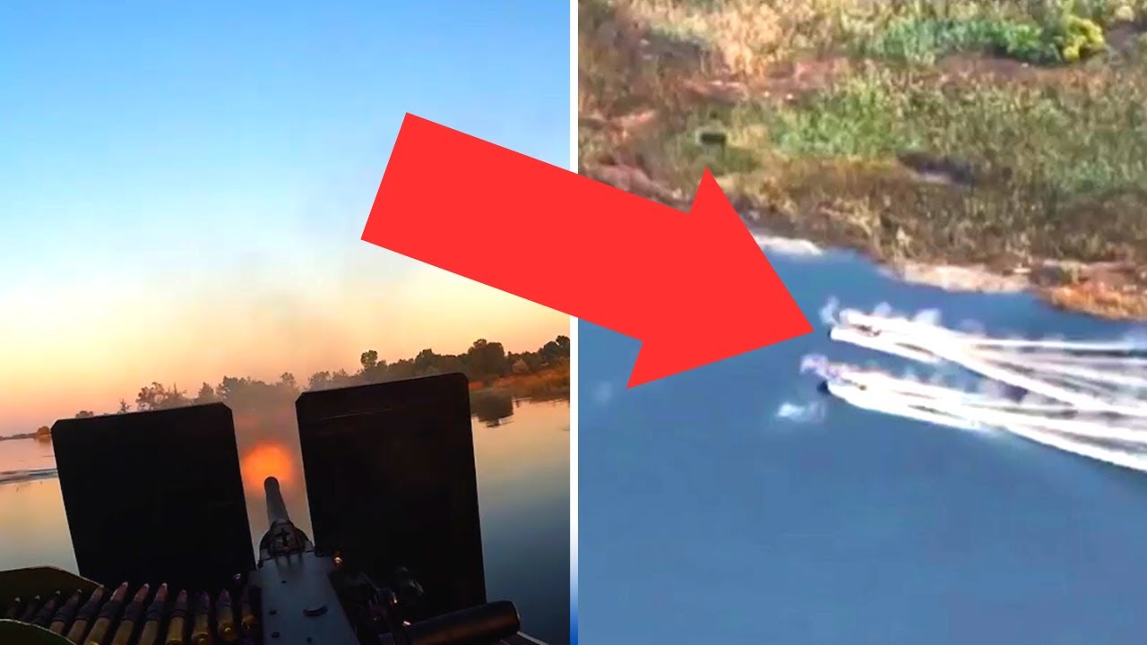 Ukraine special forces close in on Russian-held island on speed boats ...