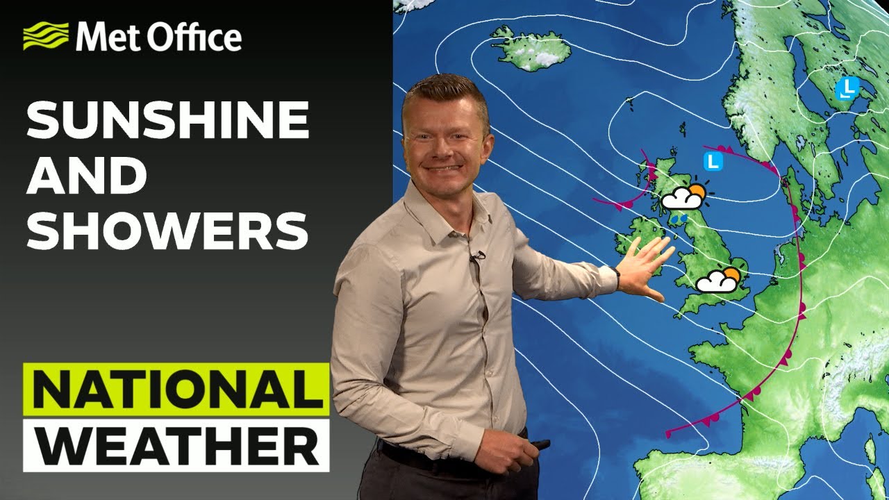 01/07/23 – Sunshine and Showers – Afternoon Weather Forecast UK – Met ...