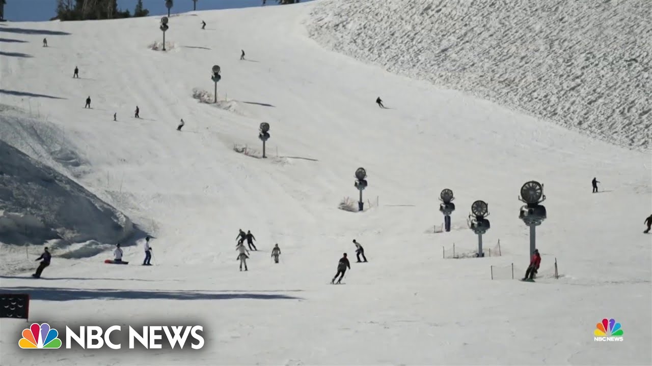 California skiers hitting the slopes this 4th of July due to rare snowy summer conditions - The ...