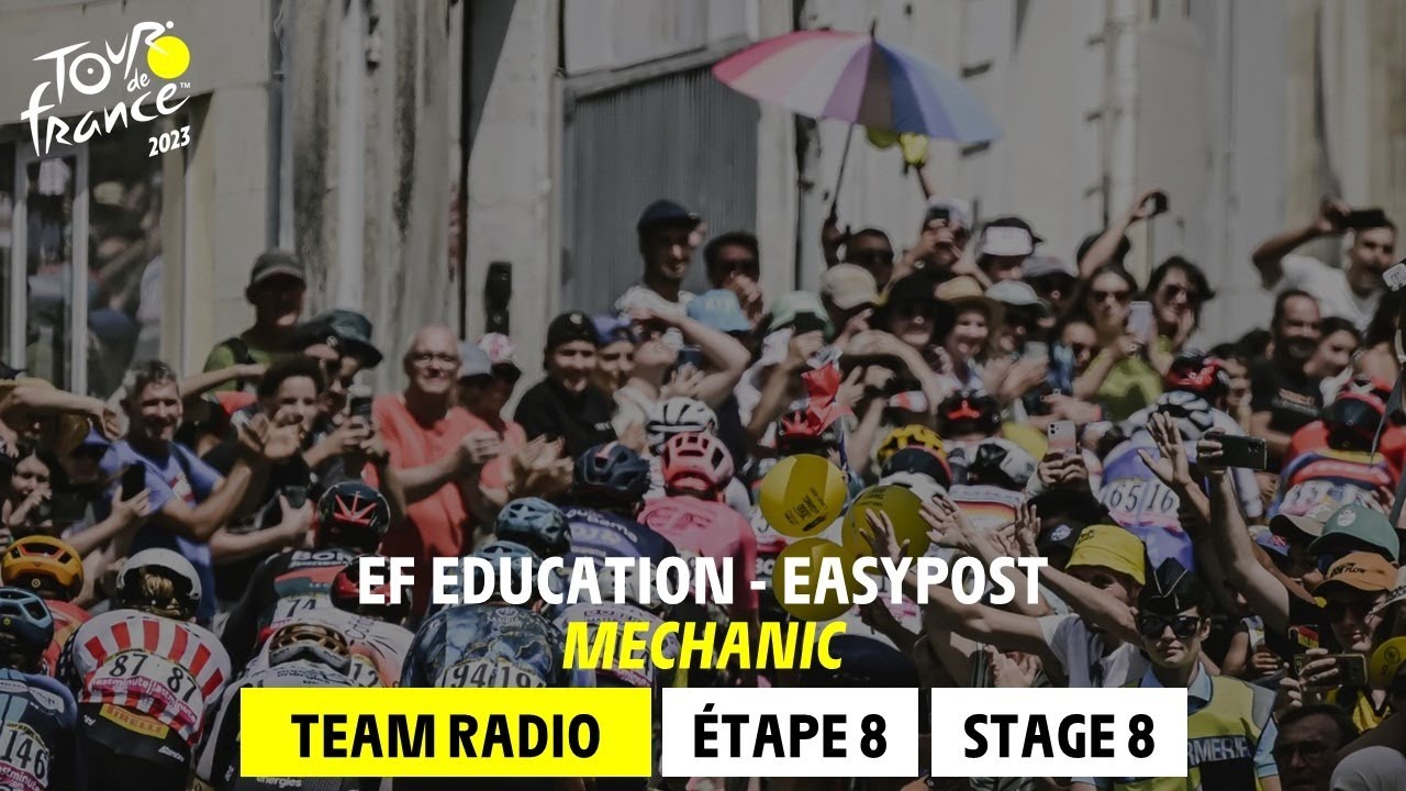 EF Education - EasyPost - Mechanic - Stage 8 - Tour de France 2023 ...