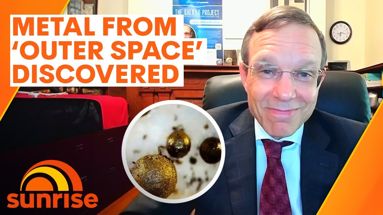 UFO Connection? 'Outer space' metal fragments discovered near Australia ...