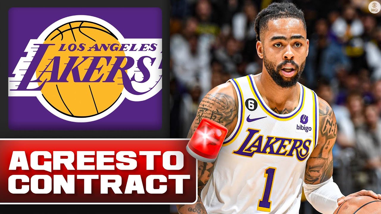 2023 NBA Free Agency: D'Angelo Russell RE-SGINS With Los Angeles Lakers ...
