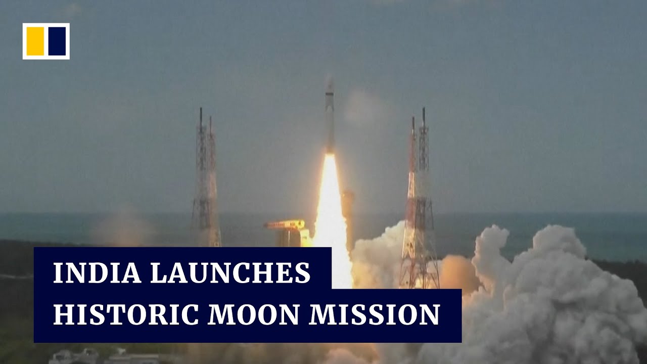 India launches home-grown lunar lander Chandrayaan-3, in bid to be ...