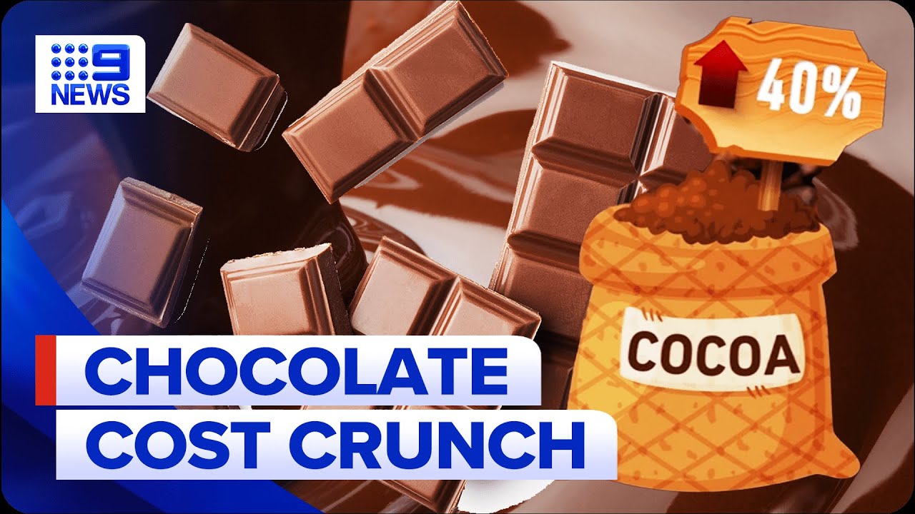 Chocolate prices hit highest levels in a decade | 9 News Australia ...