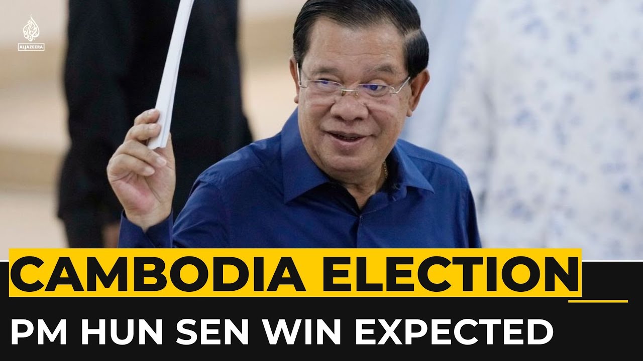 Cambodia votes in one-sided election with PM Hun Sen win expected - The ...