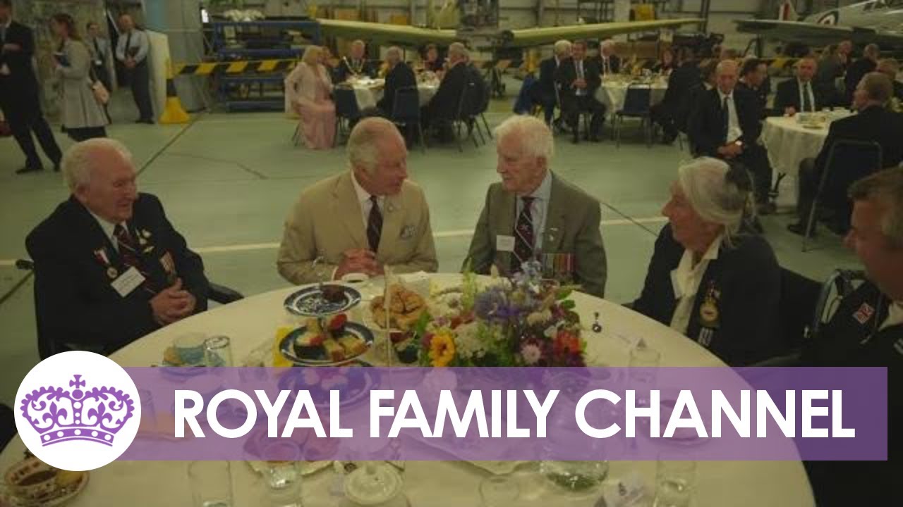 King Charles Enjoys Tea and Cakes with WW2 RAF Veterans - The Global Herald