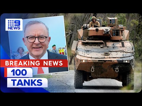 Germany to buy 100 Aussie-made tanks in 'largest-ever' defence deal | 9 ...