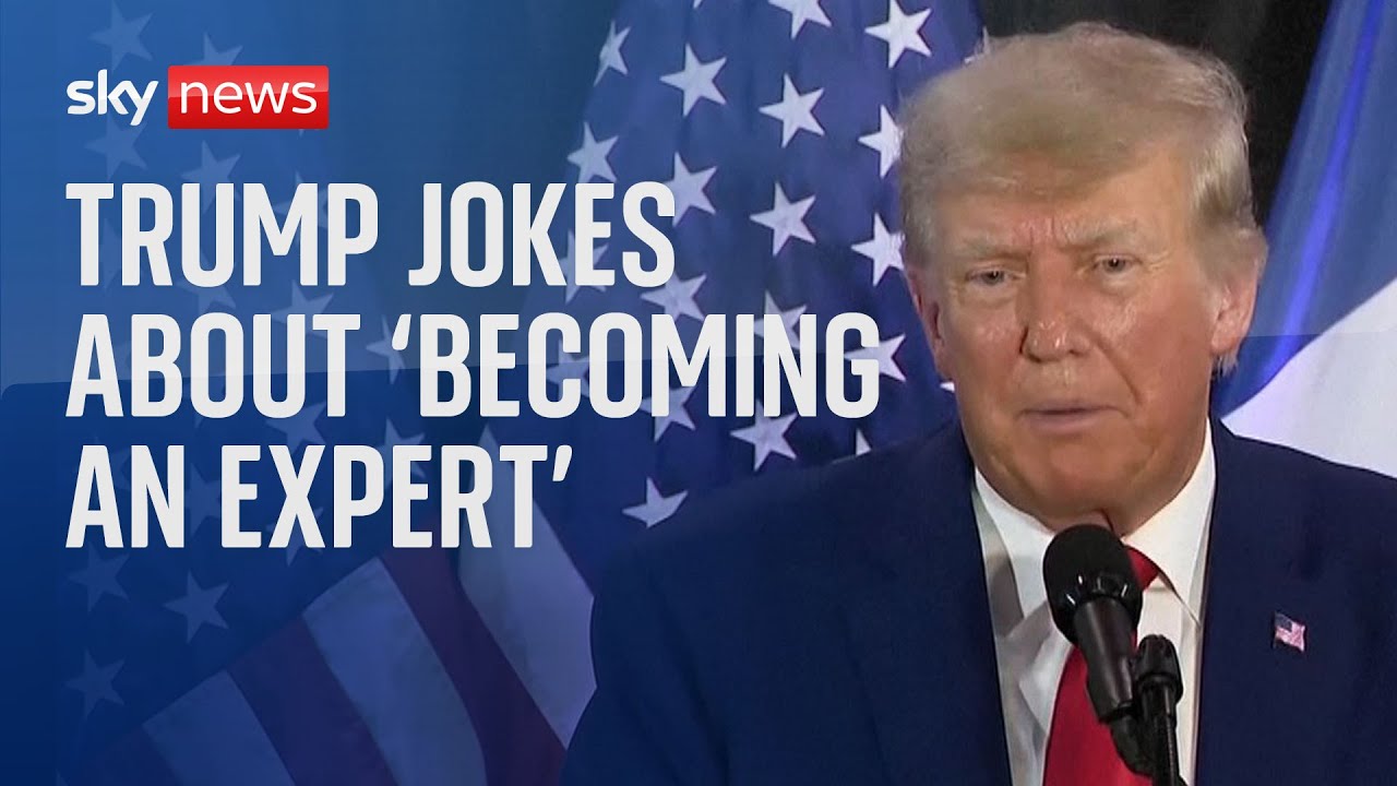 Donald Trump jokes about 'becoming an expert' while facing legal ...
