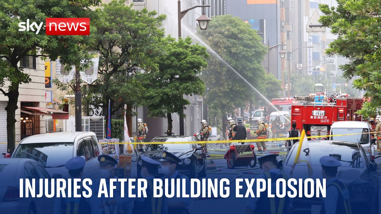 Japan: People injured after explosion in downtown Tokyo - The Global Herald