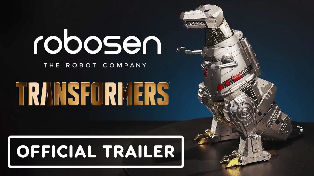 Robosen's Transformers Grimlock Robot - Official Trailer - The Global ...